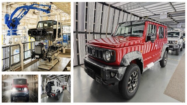 Maruti Suzuki begins Jimny 5-door exports to Japan, targets 8 lakh cars ...