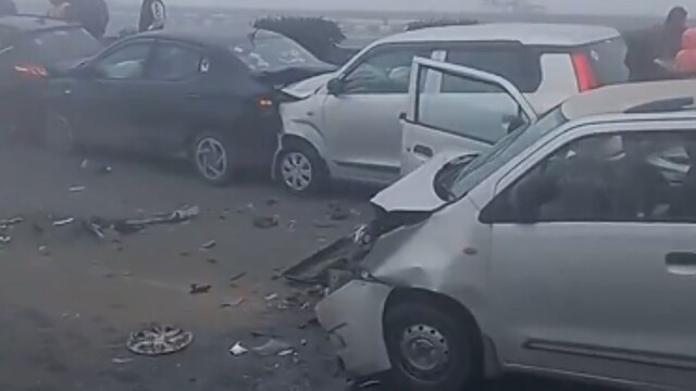 Dense fog causes 50-vehicle pile-up on Delhi Meerut, Eastern Peripheral ...