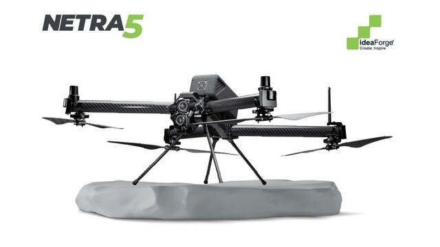 ideaForge launches NETRA 5 UAV for defence and security use - CNBC TV18