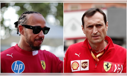 Is Lewis Hamilton miffed with his new Ferrari race engineer Riccardo ...