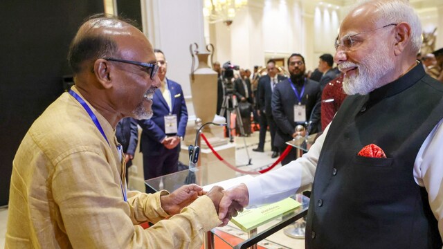 In pics | PM Modi gets rousing welcome on arrival In Sri Lanka - CNBC TV18