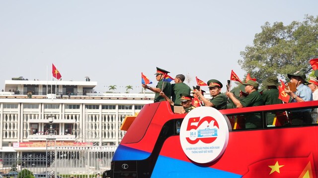 Vietnam celebrates 50 years since the fall of Saigon with festive ...