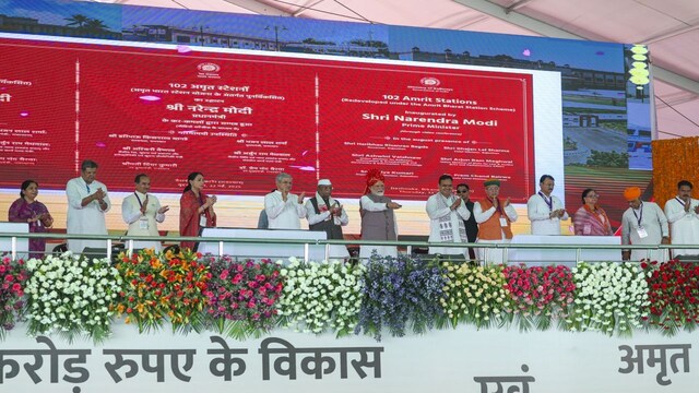 PM Modi in Rajasthan: Prays at rat temple, flags off new trains ...