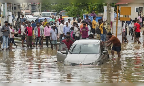 Bengaluru weather: Homes flooded, roads water-logged as rains disrupt ...