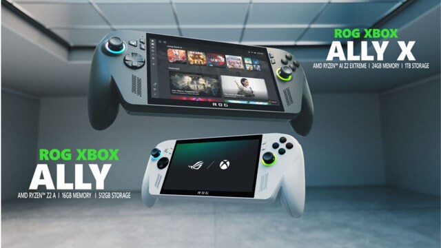Xbox and ASUS unveil ROG Xbox Ally handhelds, with Game Pass, cloud ...