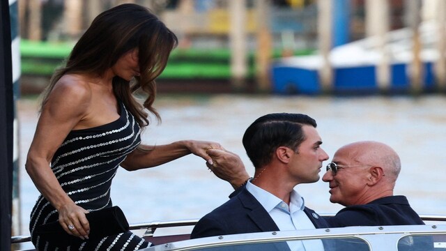 Jeff Bezos- Lauren Sánchez Wedding | Oprah Winfrey, Kim Kardashian, and ...
