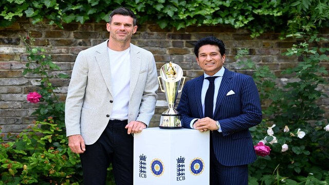 England v India Test series trophy named after James Anderson and ...