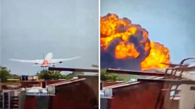 Ahmedabad Air India plane crash: AI171 to London crashes shortly after ...
