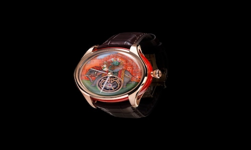 Titan unveils Jalsa, its first ultra-luxury tourbillon watch - CNBC TV18