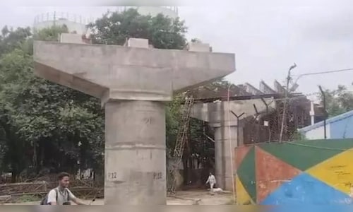 After Bhopal and Andhra Pradesh, this Indore bridge has two 90-degree ...