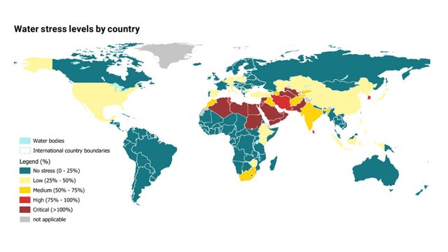 Top 7 countries with high water stress and scarcity levels, check where ...