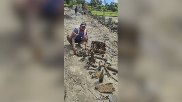 World War 2 relics found in Manipur during digging for construction ...