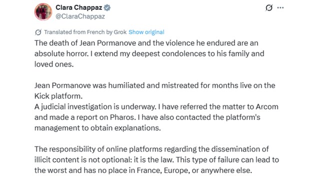 What is Kick: Jeanpormanove's death during livestream puts the ...
