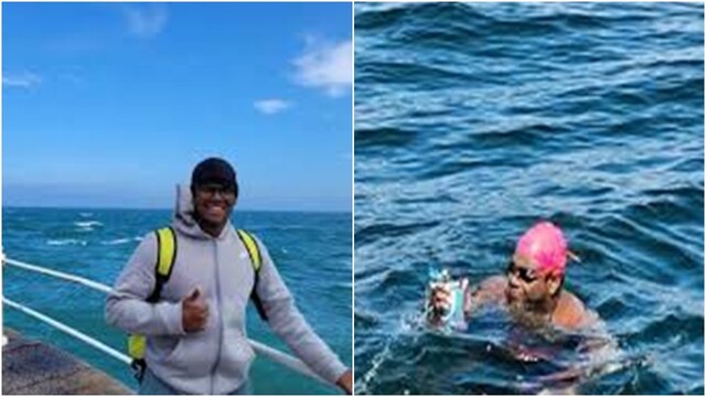 Anshuman Jhingran, a 20-year-old Navi Mumbai swimmer, is chasing a rare ...