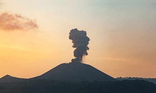 India’s sole active volcano in Andaman sees minor eruptions twice in ...