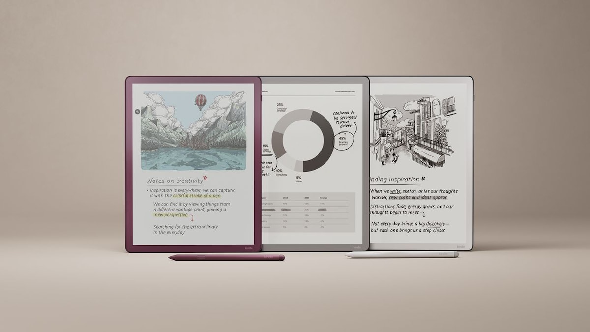 Amazon launches new Kindle Scribe lineup, including first-ever colour ...