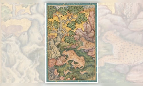 Akbar-era cheetah painting by Basawan sells for ₹119 crore, sets record ...