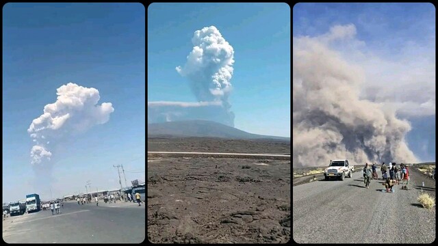 Hayli Gubbi volcano erupts after 12,000 years, ash cloud disrupts ...