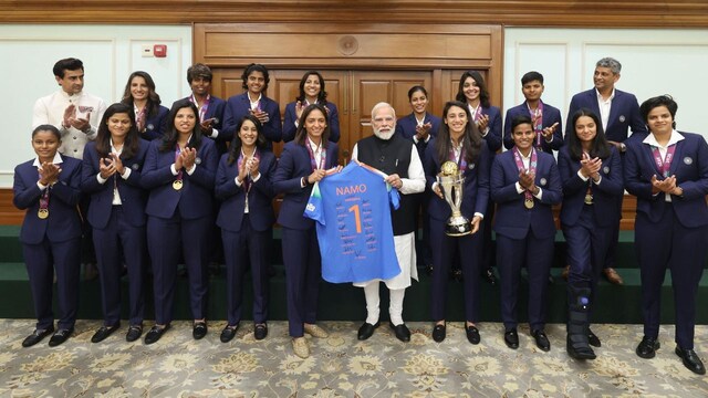 'Your win inspires India': PM Modi meets Women’s World Cup Champions ...