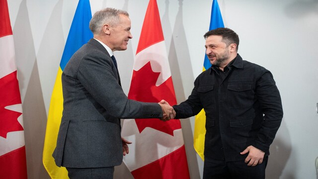 Canada PM Carney announces $2.5 billion aid for Ukraine - CNBC TV18