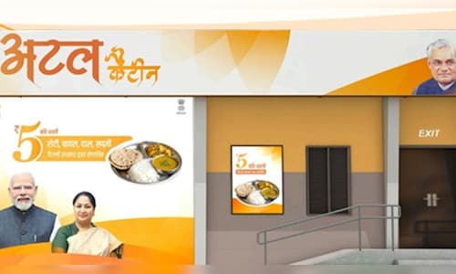 Atal Canteens launched in Delhi: Here’s what you get in just ₹5 - CNBC TV18