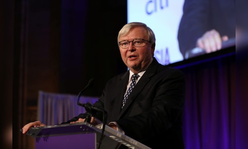 Australia's US ambassador Kevin Rudd to step down early - CNBC TV18
