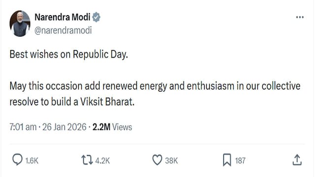 Republic Day 2026: Tricolour lights, PM Modi’s message and celebrations ...