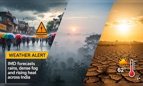 Weather alert! IMD forecasts rains, dense fog and rising heat across ...