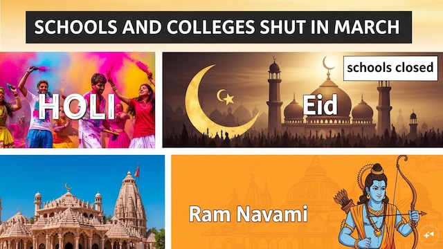 List of school and college holidays in March 2026: Know key dates ...