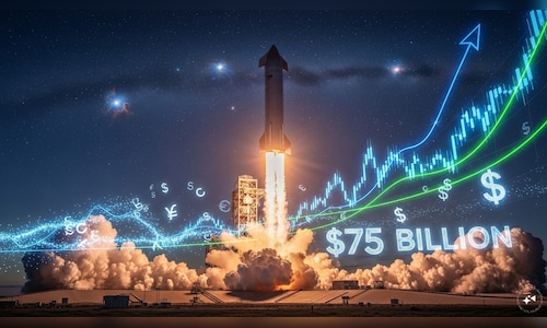 SpaceX eyes mega IPO; space stocks surge on $75 billion target talk ...