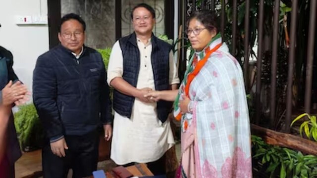 Assam Elections 2026: Nandita Garlosa joins Congress, to contest ...