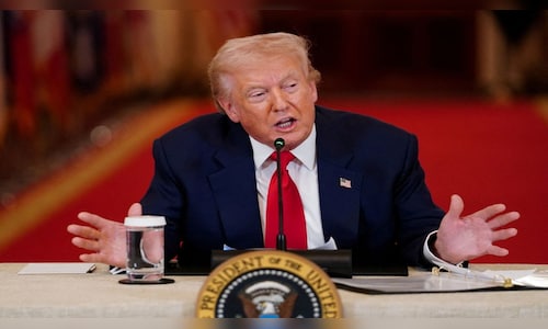 Trump calls US 'stupid' over birthright citizenship as he visits ...