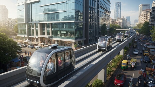 Mumbai begins pod taxi project linking Bandra and Kurla: What it is ...