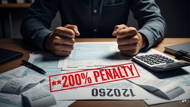 You may have to pay up to 200% penalty for misreporting income under ...