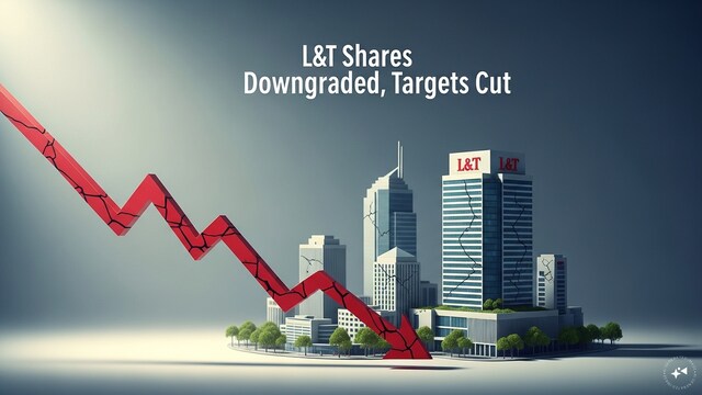 L&T shares fall 3% after a downgrade from Nomura, HSBC target cut after ...