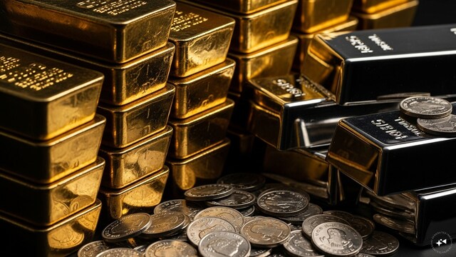Gold, silver steady as weaker dollar offsets inflation concerns - CNBC TV18