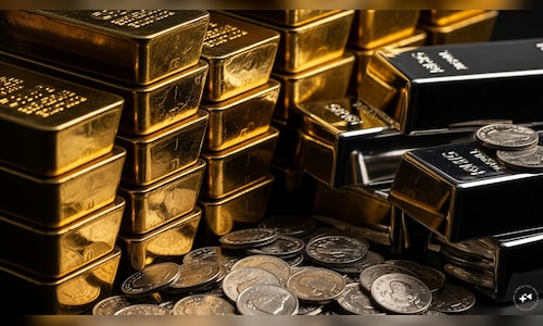 Gold, silver steady as weaker dollar offsets inflation concerns - CNBC TV18