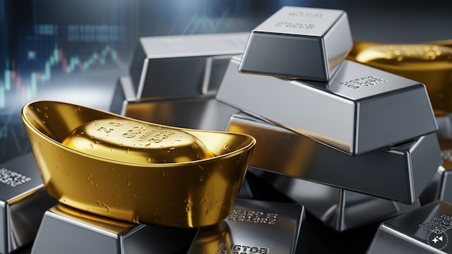 COMEX gold falls over 1%, silver tumbles nearly 4% amid inflation ...