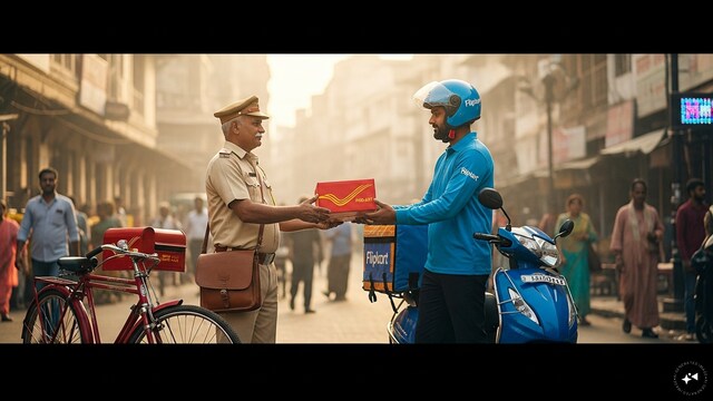 India Post, Flipkart sign pact for last-mile parcel delivery - CNBC TV18