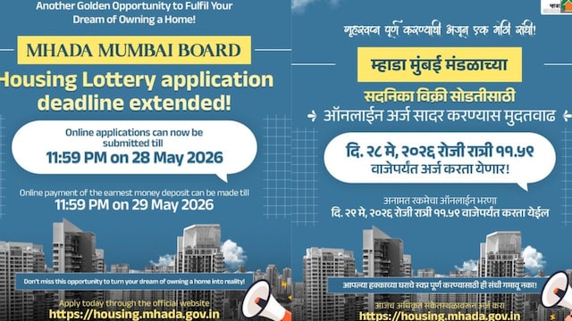MHADA Mumbai Housing Lottery: Last date, eligibility and how to apply ...