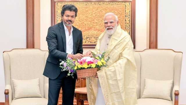 Vijay meets PM Modi in first Delhi visit as TN CM, discusses Mekedatu ...