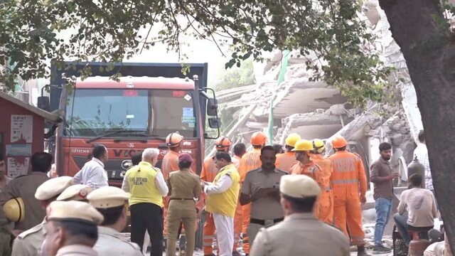Saket building collapse: Student hub turned disaster site in seconds ...