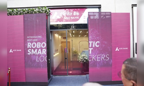 Axis Bank launches digital locker-focused branch in Delhi - CNBC TV18