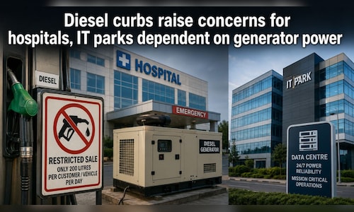 Diesel curbs raise concerns for hospitals, IT parks dependent on ...
