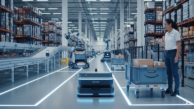 Amazon unveils next-gen Proteus robot, commits €10 billion Europe ...