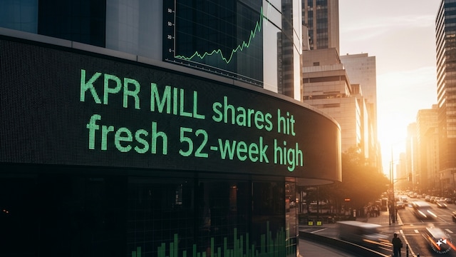 KPR Mill shares jump 18%, the most in nearly two decades; Here's what ...
