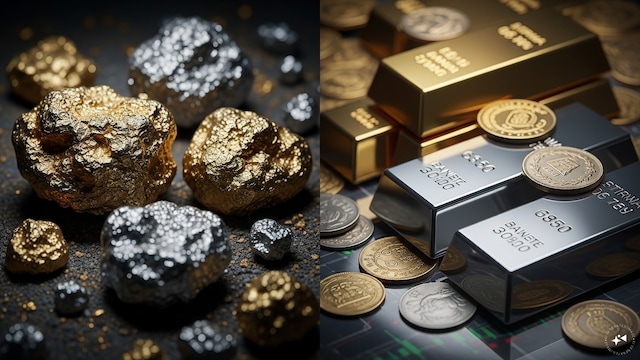 Gold, silver trade higher on easing oil, shifting safe-haven demand ...