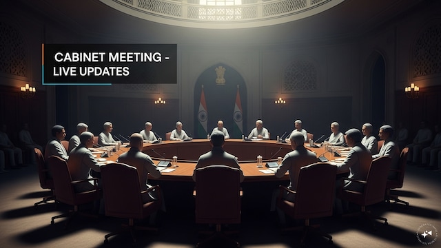 Cabinet Meeting Live Updates: Cabinet clears six key decisions worth ...