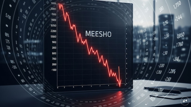Meesho shares fall 4% in eighth straight day of losses, longest on ...