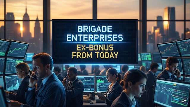 Brigade shares up 7% after adjusting for 1:3 bonus - What 1.5 lakh ...